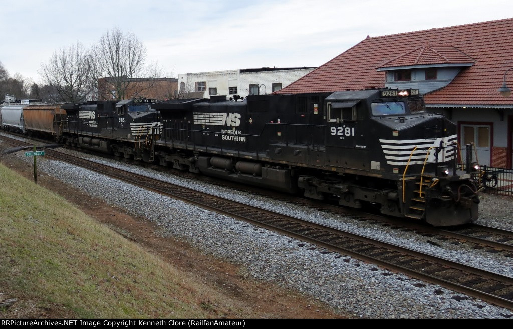 NS train #118 (Manifest) (Macon, GA - Linwood, NC)